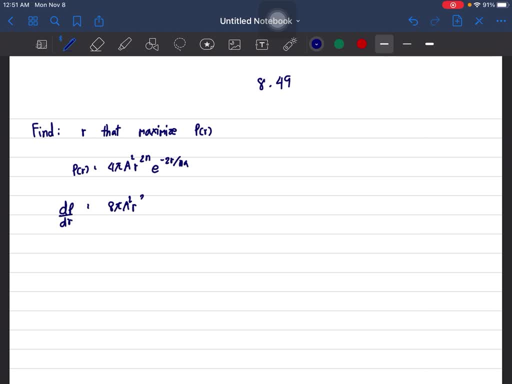 ⏩SOLVED:Use the wave function of Prob. 4 to find the radius of… | Numerade