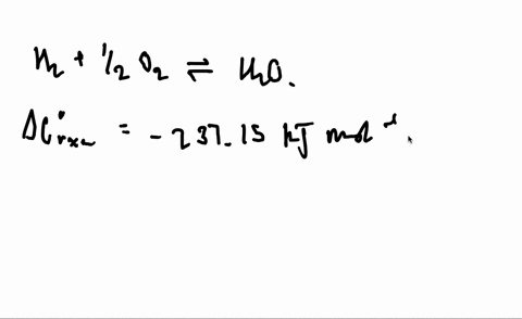 SOLVED: Determine the maximum thermodynamic efficiency for a methanol ...