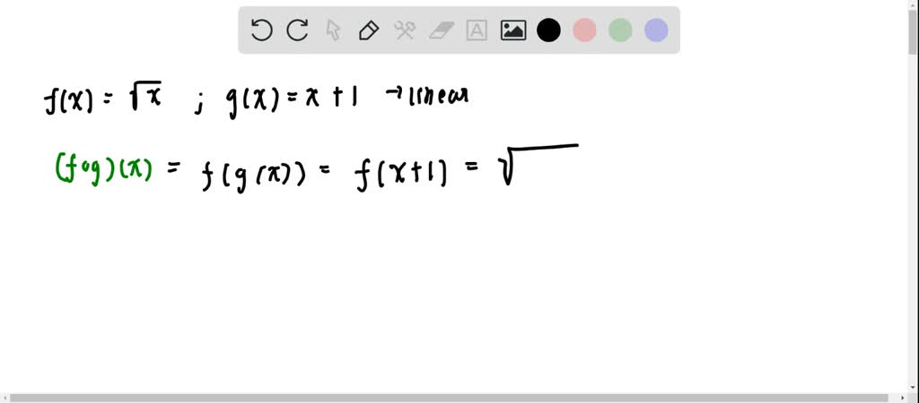 Solved Let F X √ X And G X X 1 Determine The Domain Of Each