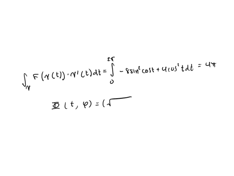 ⏩SOLVED:Verify Stokes' Theorem for the given vector field 𝐅 and the ...