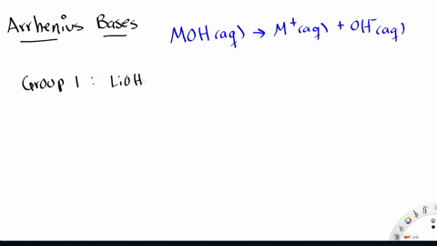 SOLVED:Along with the strong bases NaOH and KOH discussed in this ...