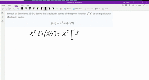 ⏩SOLVED:In each of Exercises 23-34, derive the Maclaurin series of… | Numerade