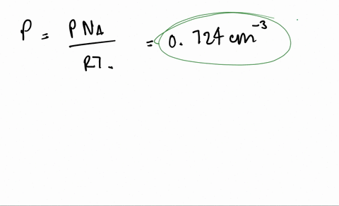 SOLVED:The collision frequency z of a molecule of mass m in a gas at a pressure p is \mathrm{z ...