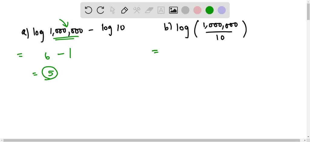 SOLVED: The solution to the equation 101 1000000 Preview b. Use ...