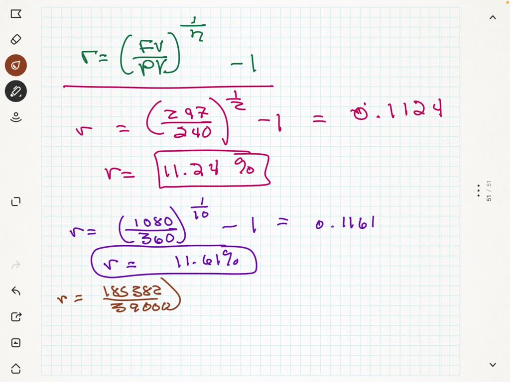 Calculating Interest Rate. Find the effective annual interest rate for ...
