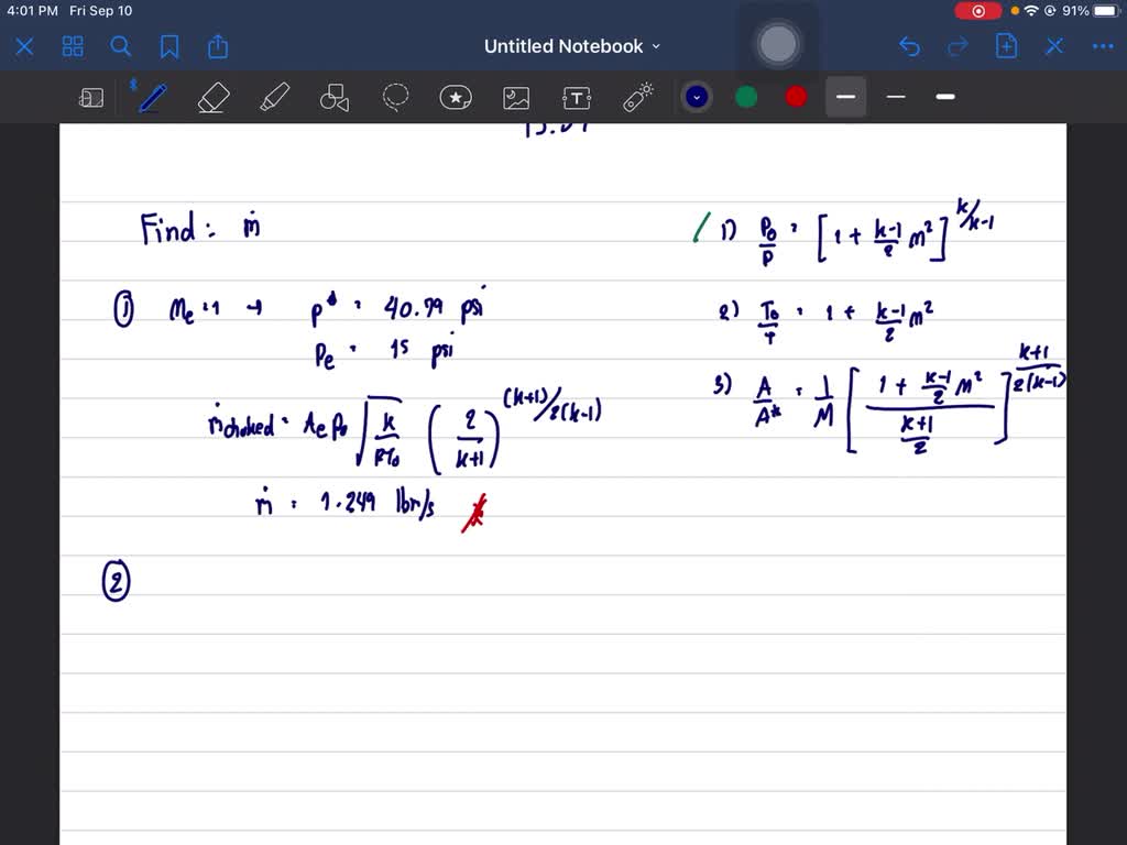 SOLVED:An equimolar mixture of methane and propane is discharged from a compressor at 5500 kPa ...