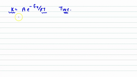 SOLVED:(A): Arrhenius equation explains the temperature dependence of ...