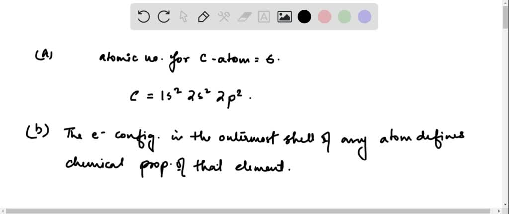 ⏩SOLVED:(a) Write out the ground-state electron configuration (1 s^2 ...