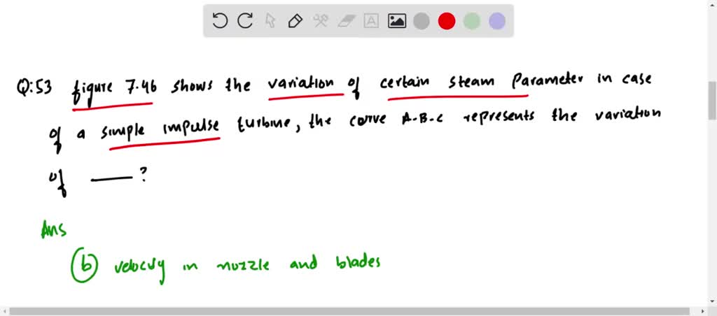 SOLVED: Figure 7.46 shows the variation of certain steam parameter in ...