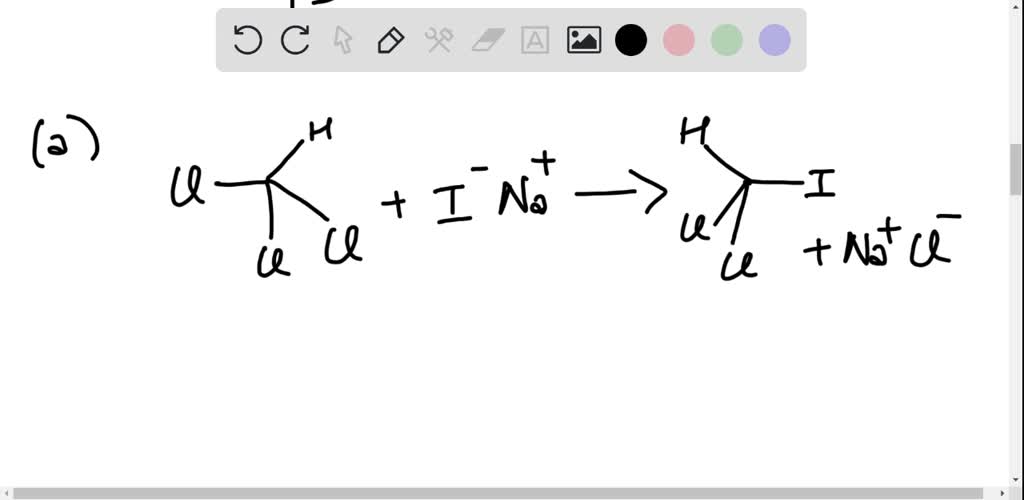 SOLVED: Describe the following chemical reactions as SN1, SN2, E1, and ...