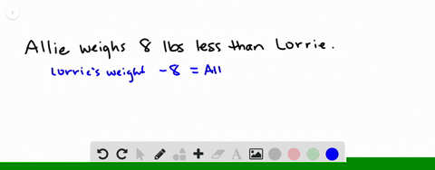 ⏩SOLVED:In the following exercises, translate into an equation and ...