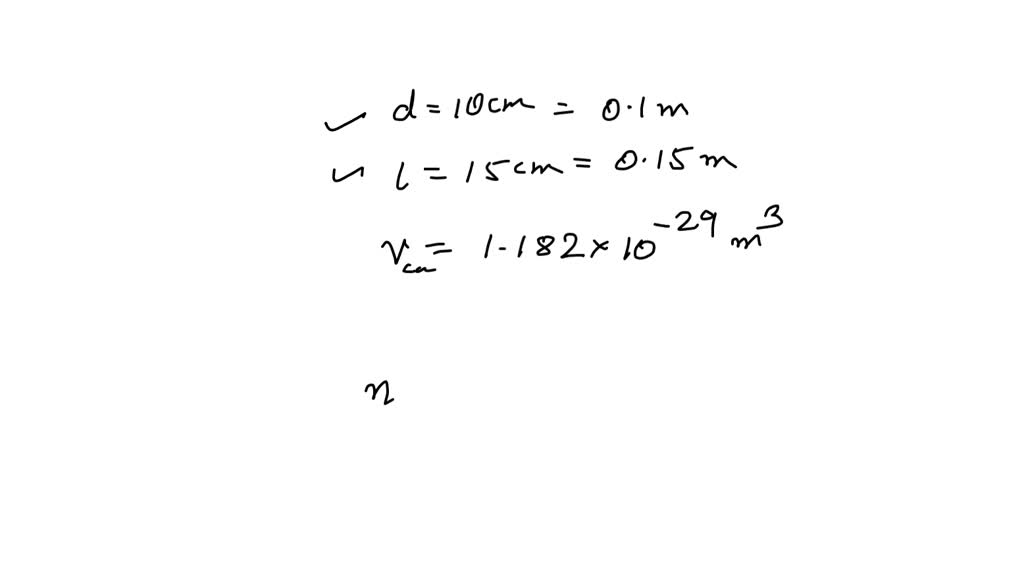SOLVED:A cylindrical jar 10 cm in diameter and 15 cm tall is full of ...