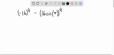 SOLVED: Determine the fourth roots of 16+16i in exponential form