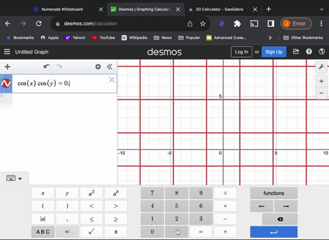 Grafique la función siguiente usando varios dominios y distintas ...