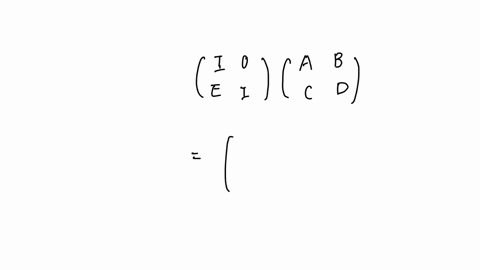 ⏩SOLVED:In Exercises 1–9, assume that the matrices are partitioned… | Numerade