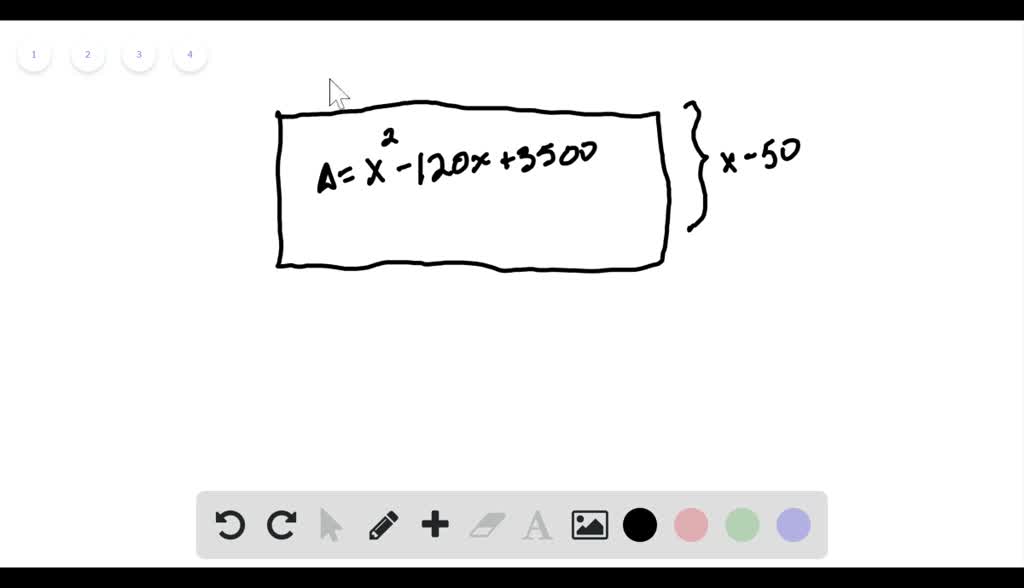 SOLVED Agriculture The Area In Square Feet Of A Rectangular Field Is X