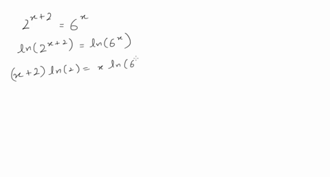 SOLVED:Solve the exponential equation by taking a logarithm of both ...