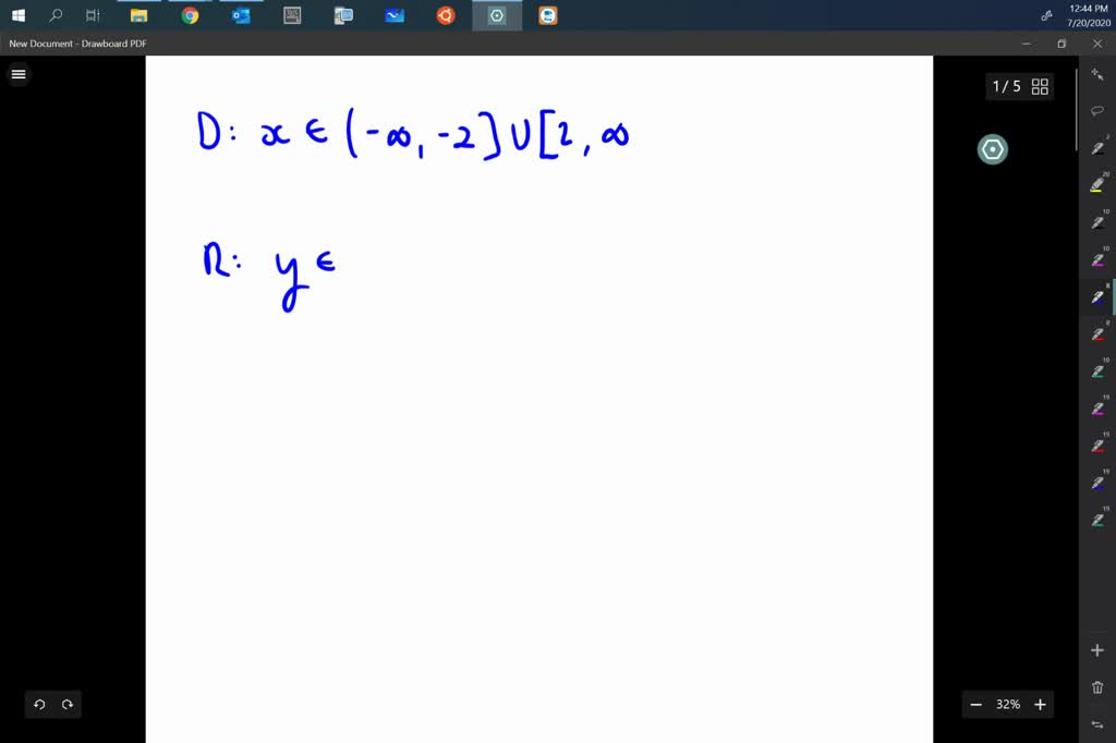⏩SOLVED:Find the domain and the range of each relation. Determine… | Numerade
