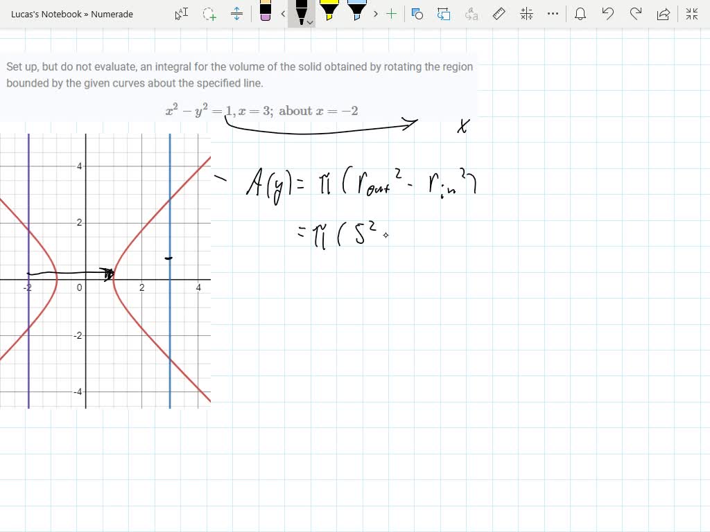 SOLVED:Set up, but do not evaluate, an integral for the volume of the ...