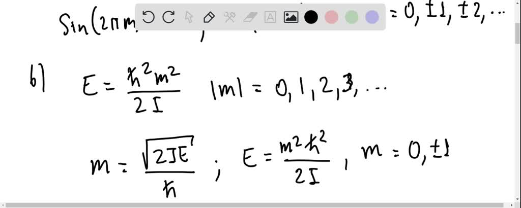 SOLVED:Starting with the line of zero energy and working in the (two ...
