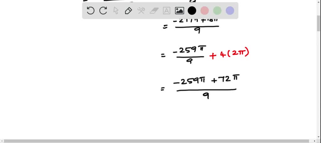 SOLVED:Determine the angle of the smallest possible positive measure ...