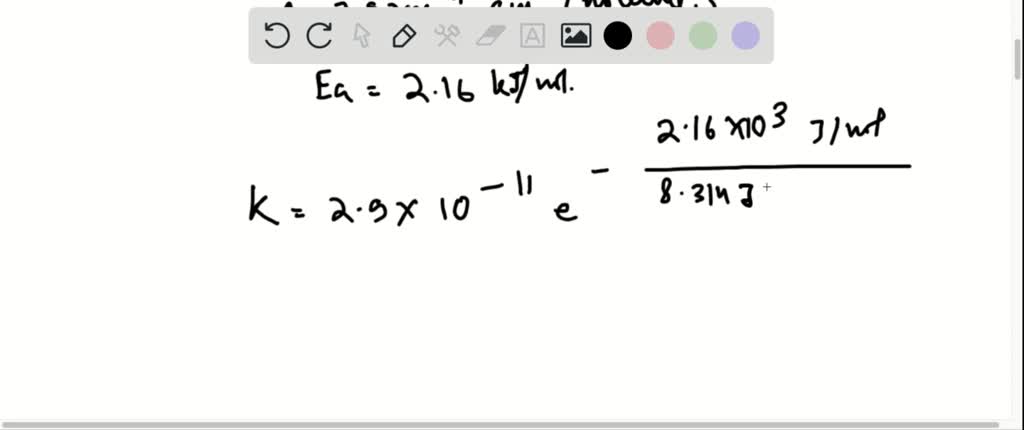 SOLVED:On the basis of the frequency factors and activation energy ...