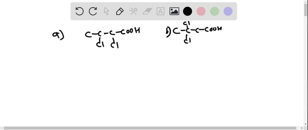 SOLVED:The strongest dichlorobutanoic acid is (a) 2,3 -dichlorobutanoic ...