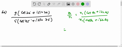 ⏩SOLVED:For problems 19-22, write all answers in cis form. If… | Numerade