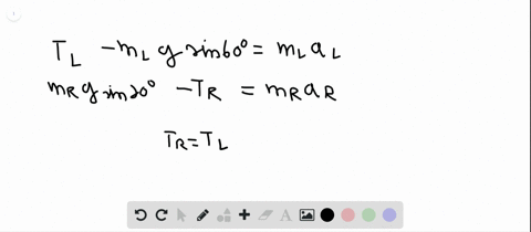 SOLVED:Suppose the angles shown in Fig. 5.30 are 60^∘ and 20^∘ . If the ...