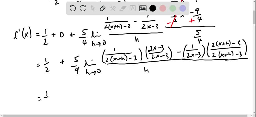 ⏩solved Find The Derivative Of The Function Using The Definition Of