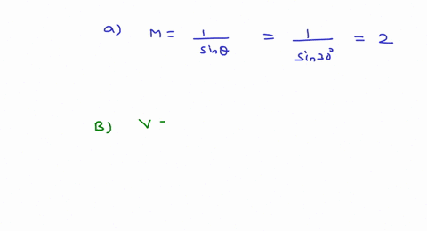 The half-angle of the conical shock wave formed by a supersonic jet is ...