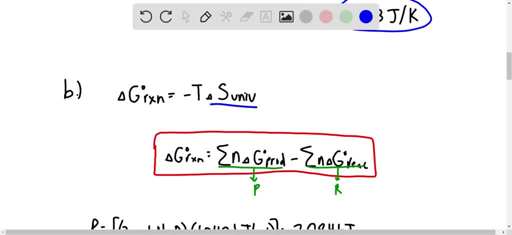 SOLVED:(a) Find ΔS rxn ^∘ for the formation of N2 O(g) from its ...