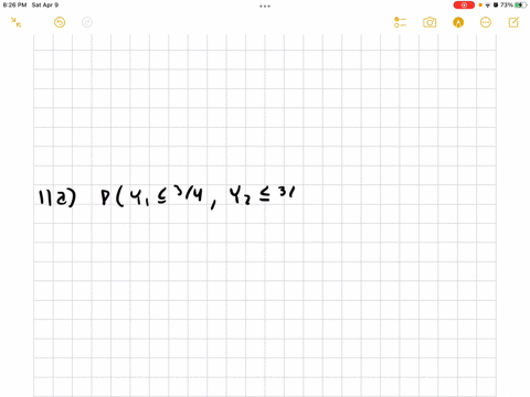 SOLVED: Suppose that Y1 and Y2 are uniformly distributed over the ...