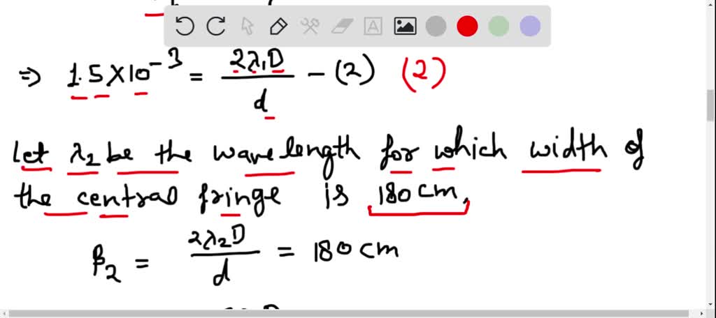 SOLVED: When coherent electromagnetic waves with wavelength λ=120 μm ...