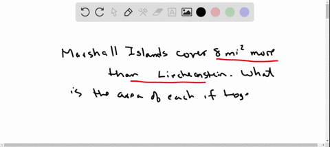 SOLVED:Solve using the five "Steps for Solving Applied Problems." Two of the smallest countries ...