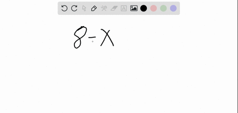 SOLVED:The difference of 8 and a number