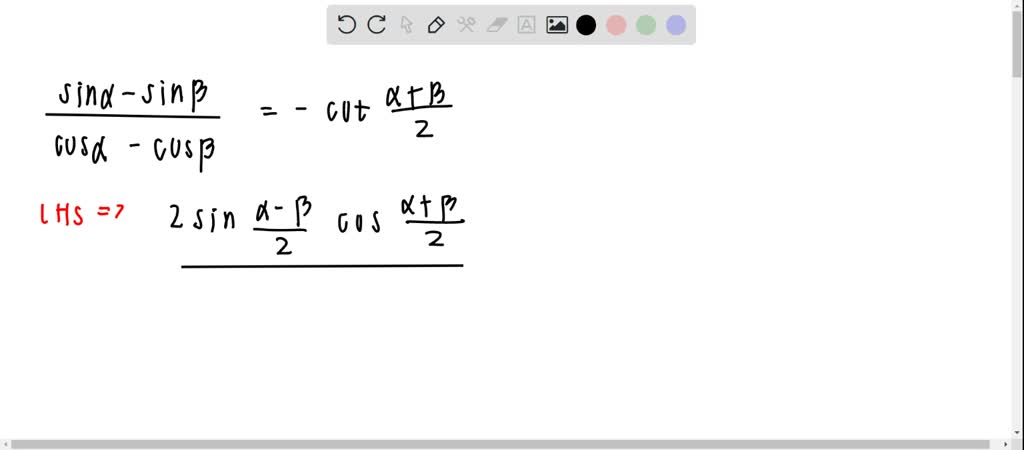 ⏩SOLVED:Establish each identity.… | Numerade