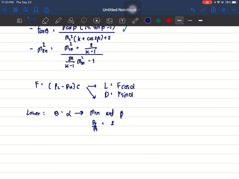 SOLVED:Consider an infinite wing with a NACA 1412 airfoil section and a ...