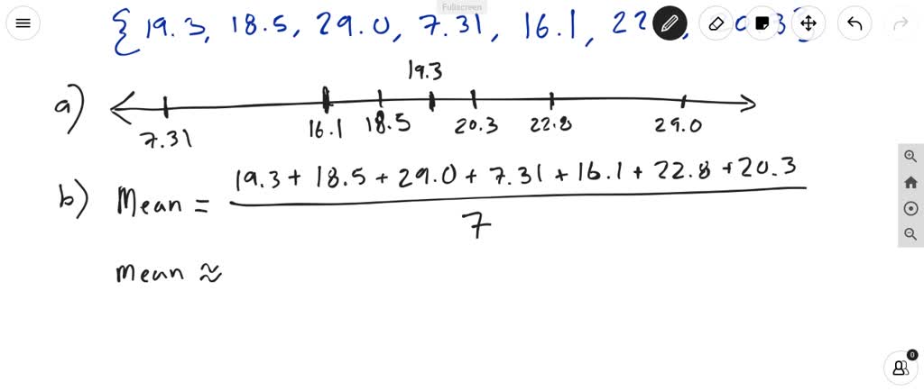 SOLVED: The set of numbers contains data about geographic features of ...