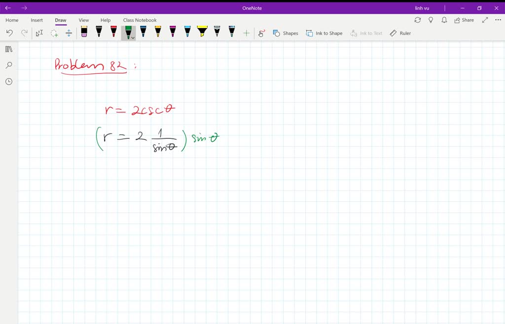 SOLVED Write Each Polar Equation In Rectangular F 
