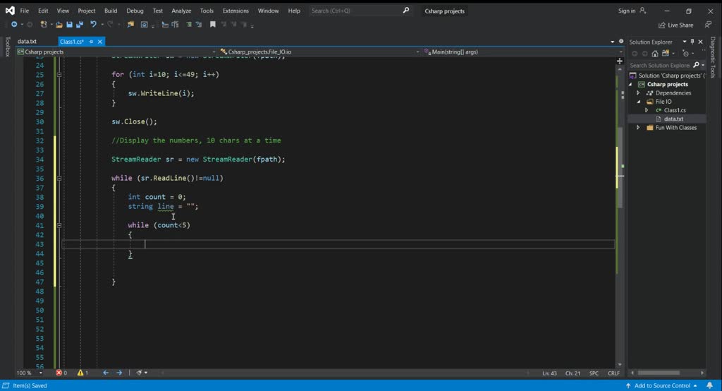 SOLVED:Code the D-specs for the file information data structure for the ...