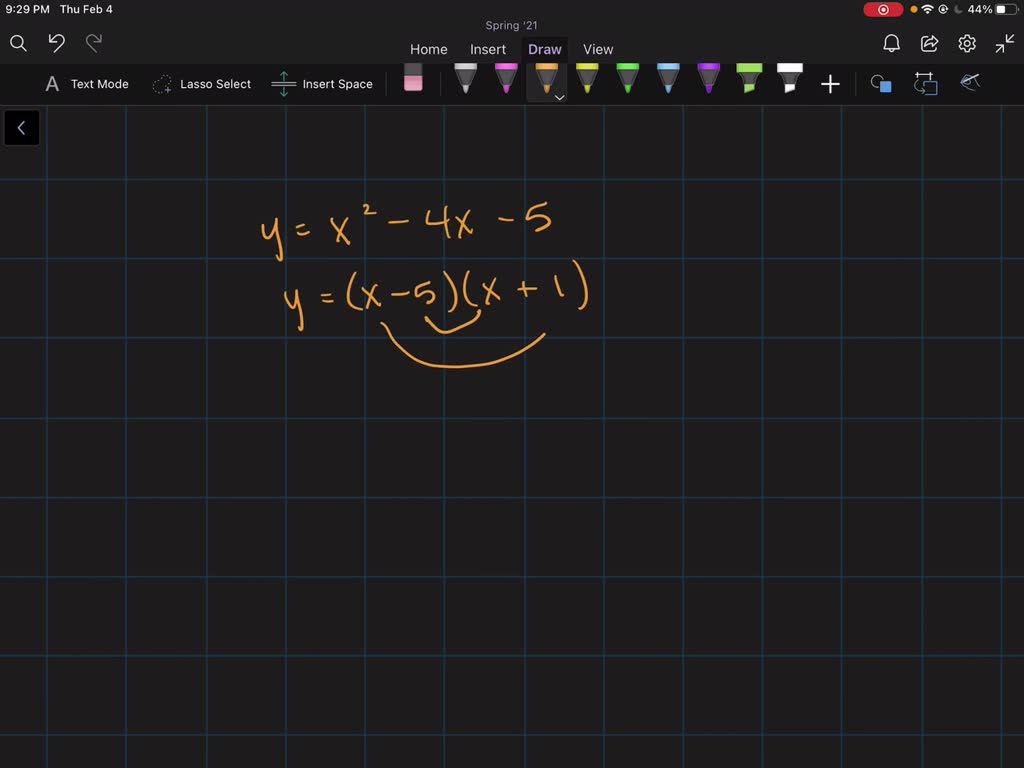 SOLVED:Using a Graph to Identify x-Intercepts In Exercises 45-48, determine the x-intercept(s ...