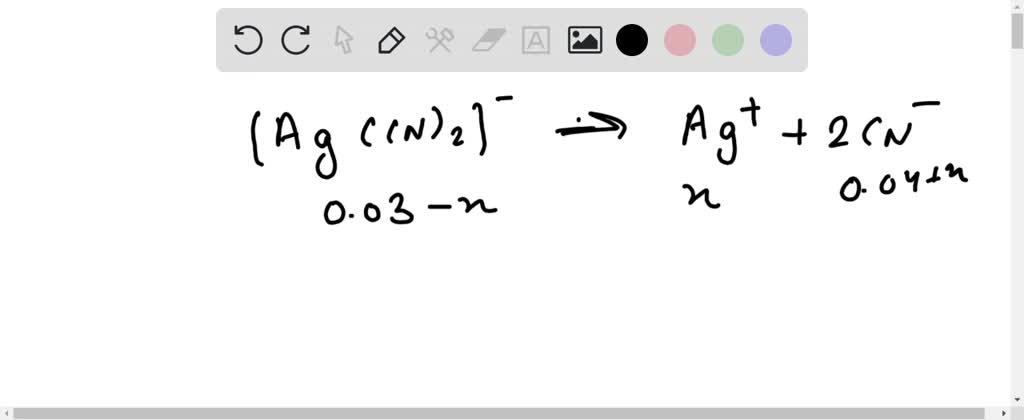 ⏩SOLVED:Calculate the formation constant for the reaction of a… | Numerade