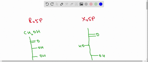 SOLVED: Draw the enediolate intermediate of the ribulose- - -phosphate ...