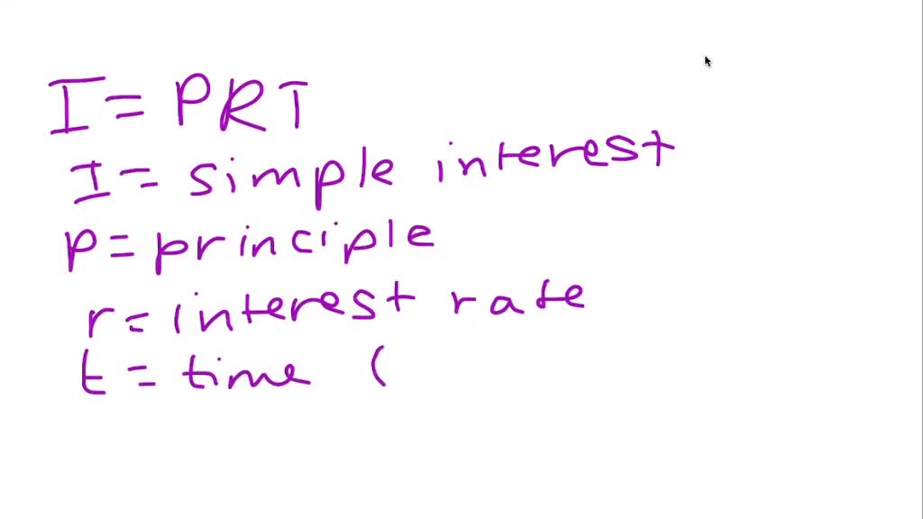 SOLVED:Calculate the simple interest earned on a 3-year investment of ...