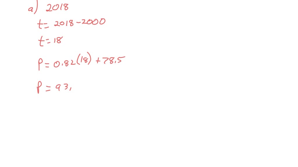 SOLVED:Population Density The population density of the United States ...