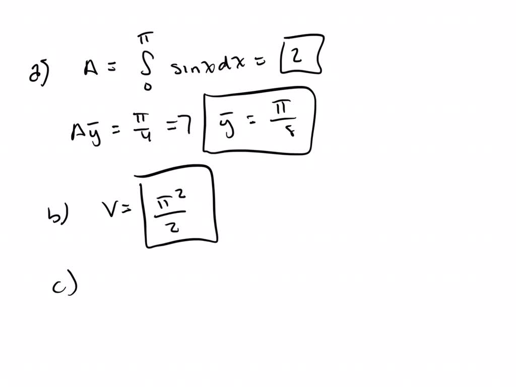 SOLVED:As needed, use a computer to plot graphs and to check values of integrals. (a) Find the ...