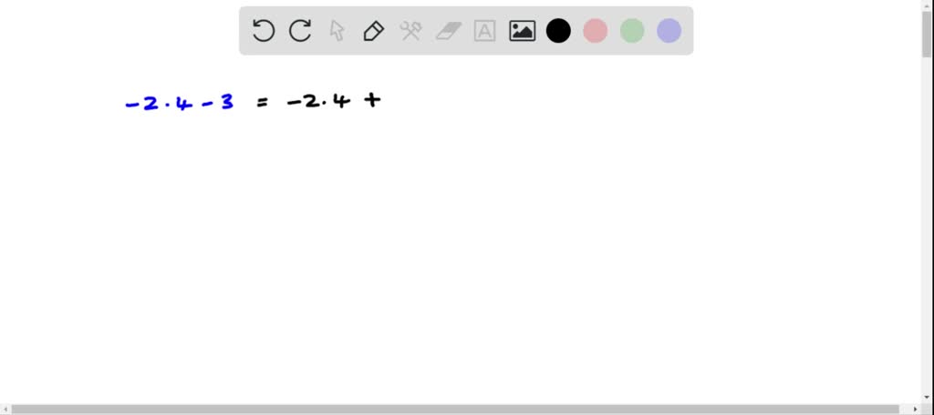 SOLVED:Use the subtraction rule to rewrite the subtraction expression ... SOLVED:Use the subtraction rule to rewrite the subtraction expression ...