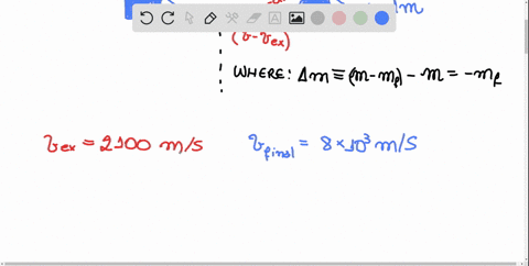 SOLVED: A single-stage rocket is fired from rest from a deep-space ...