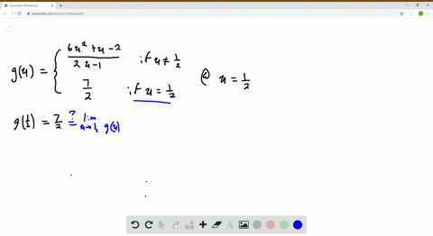 SOLVED:For the following exercises, decide if the function continuous ...